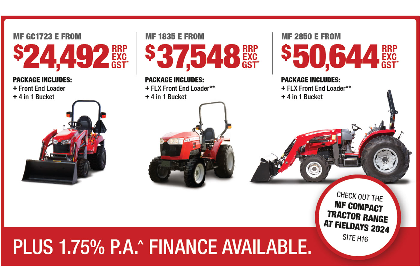 Compact Tractors | Born from Big DNA | Massey Ferguson New Zealand